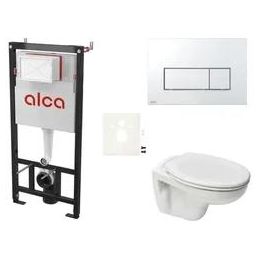 S-Line S-Line Pro H&auml;nge-WC Set f&uuml;r Trockenbau / Vorwandinstallation SIKOASP8