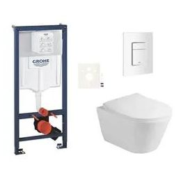 Grohe Glacera Ava H&auml;nge-WC Set f&uuml;r Trockenbau / Vorwandinstallation SIKOGRSAVASCSH0