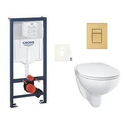 Grohe Bau Ceramic H&auml;nge-WC Set f&uuml;r Trockenbau / Vorwandinstallation SIKOGRSBAUSCGN0