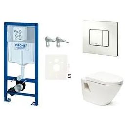Grohe Vitra Integra H&auml;nge-WC Set f&uuml;r Trockenbau / Vorwandinstallation SIKOGRSINT2S