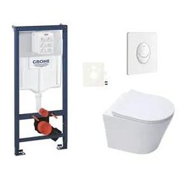 Grohe SAT Infinitio H&auml;nge-WC Set f&uuml;r Trockenbau / Vorwandinstallation SIKOGRSIN10SASH0