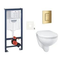 Grohe Bau Ceramic H&auml;nge-WC Set f&uuml;r Trockenbau / Vorwandinstallation SIKOGRSBAUSCGL0