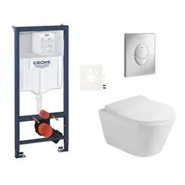 Grohe Glacera Ava H&auml;nge-WC Set f&uuml;r Trockenbau / Vorwandinstallation SIKOGRSAVASAP00