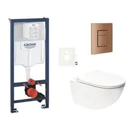 Grohe SAT Infinitio H&auml;nge-WC Set f&uuml;r Trockenbau / Vorwandinstallation SIKOGRSIN11SCDL0