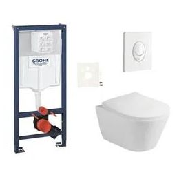 Grohe Glacera Ava H&auml;nge-WC Set f&uuml;r Trockenbau / Vorwandinstallation SIKOGRSAVASASH0