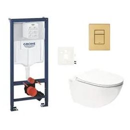 Grohe SAT Infinitio H&auml;nge-WC Set f&uuml;r Trockenbau / Vorwandinstallation SIKOGRSIN11SCGN0