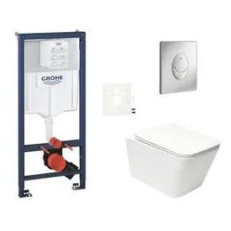 Grohe SAT Infinitio H&auml;nge-WC Set f&uuml;r Trockenbau / Vorwandinstallation SIKOGRSIN12SAP00