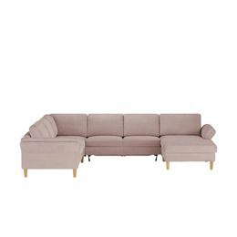 Max Schelling Wohnlandschaft Maximum rosa/pink Ma&szlig;e (cm): B: 335 H: 86 T: 255.0 Sofas > Sofas nach Material > Stoffsofas &raquo; Sofa DE