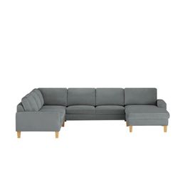 Max Schelling Wohnlandschaft Maximum grau Maße (cm): B: 333 H: 86 T: 253.0 Sofas > Sofas nach Material > Stoffsofas » Sofa DE