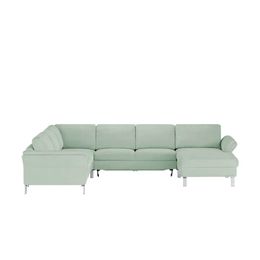 Max Schelling Wohnlandschaft Maximum grün Maße (cm): B: 335 H: 86 T: 255.0 Sofas > Sofas nach Material > Stoffsofas » Sofa DE