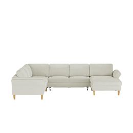 Max Schelling Wohnlandschaft Maximum creme Ma&szlig;e (cm): B: 335 H: 86 T: 255.0 Sofas > Sofas nach Material > Stoffsofas &raquo; Sofa DE