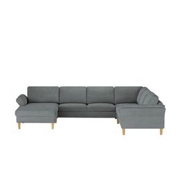 Max Schelling Wohnlandschaft Maximum grau Maße (cm): B: 335 H: 86 T: 255.0 Sofas > Sofas nach Material > Stoffsofas » Sofa DE