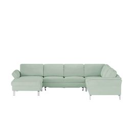 Max Schelling Wohnlandschaft Maximum grün Maße (cm): B: 335 H: 86 T: 255.0 Sofas > Sofas nach Material > Stoffsofas » Sofa DE