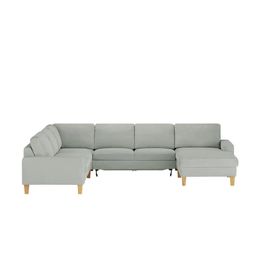 Max Schelling Wohnlandschaft Maximum grau Maße (cm): B: 333 H: 86 T: 253.0 Sofas > Sofas nach Material > Stoffsofas » Sofa DE