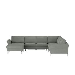 Max Schelling Wohnlandschaft Maximum grau Maße (cm): B: 335 H: 86 T: 255.0 Sofas > Sofas nach Material > Stoffsofas » Sofa DE