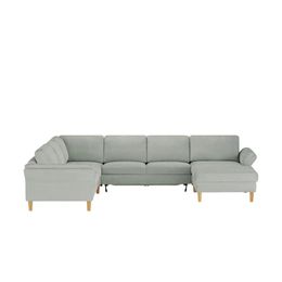 Max Schelling Wohnlandschaft Maximum grau Maße (cm): B: 335 H: 86 T: 255.0 Sofas > Sofas nach Material > Stoffsofas » Sofa DE