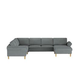 Max Schelling Wohnlandschaft Maximum grau Maße (cm): B: 335 H: 86 T: 255.0 Sofas > Sofas nach Material > Stoffsofas » Sofa DE