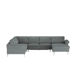 Max Schelling Wohnlandschaft Maximum grau Maße (cm): B: 335 H: 86 T: 255.0 Sofas > Sofas nach Material > Stoffsofas » Sofa DE