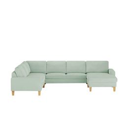 Max Schelling Wohnlandschaft Maximum grün Maße (cm): B: 333 H: 86 T: 253.0 Sofas > Sofas nach Material > Stoffsofas » Sofa DE