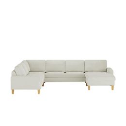 Max Schelling Wohnlandschaft Maximum creme Maße (cm): B: 333 H: 86 T: 253.0 Sofas > Sofas nach Material > Stoffsofas » Sofa DE