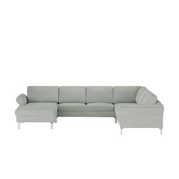 Max Schelling Wohnlandschaft Maximum grau Maße (cm): B: 335 H: 86 T: 255.0 Sofas > Sofas nach Material > Stoffsofas » Sofa DE