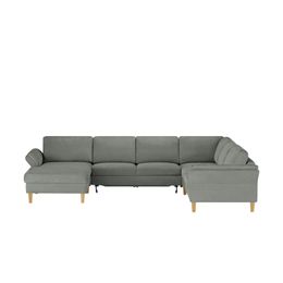Max Schelling Wohnlandschaft Maximum grau Maße (cm): B: 335 H: 86 T: 255.0 Sofas > Sofas nach Material > Stoffsofas » Sofa DE