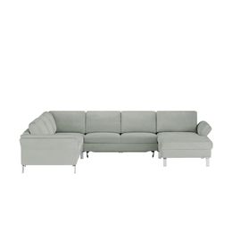 Max Schelling Wohnlandschaft Maximum grau Maße (cm): B: 335 H: 86 T: 255.0 Sofas > Sofas nach Material > Stoffsofas » Sofa DE