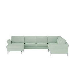 Max Schelling Wohnlandschaft Maximum grün Maße (cm): B: 335 H: 86 T: 255.0 Sofas > Sofas nach Material > Stoffsofas » Sofa DE
