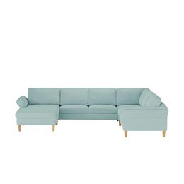 Max Schelling Wohnlandschaft Maximum türkis/petrol Maße (cm): B: 335 H: 86 T: 255.0 Sofas > Sofas nach Material > Stoffsofas » Sofa DE