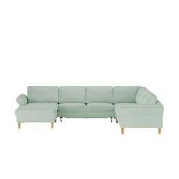 Max Schelling Wohnlandschaft Maximum grün Maße (cm): B: 335 H: 86 T: 255.0 Sofas > Sofas nach Material > Stoffsofas » Sofa DE