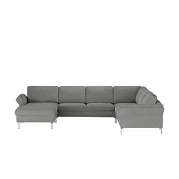 Max Schelling Wohnlandschaft Maximum grau Maße (cm): B: 335 H: 86 T: 255.0 Sofas > Sofas nach Material > Stoffsofas » Sofa DE