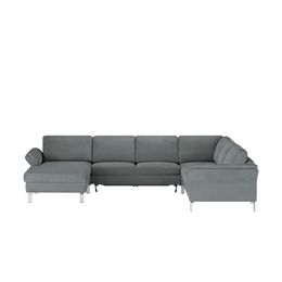 Max Schelling Wohnlandschaft Maximum grau Maße (cm): B: 335 H: 86 T: 255.0 Sofas > Sofas nach Material > Stoffsofas » Sofa DE