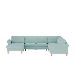 Max Schelling Wohnlandschaft Maximum türkis/petrol Maße (cm): B: 335 H: 86 T: 255.0 Sofas > Sofas nach Material > Stoffsofas » Sofa DE