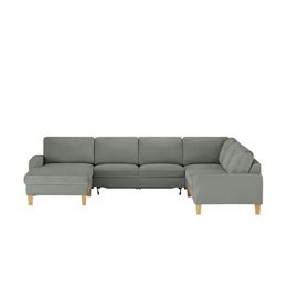 Max Schelling Wohnlandschaft Maximum grau Maße (cm): B: 333 H: 86 T: 253.0 Sofas > Sofas nach Material > Stoffsofas » Sofa DE