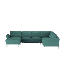 Max Schelling Wohnlandschaft Maximum türkis/petrol Maße (cm): B: 335 H: 86 T: 255.0 Sofas > Sofas nach Material > Stoffsofas » Sofa DE