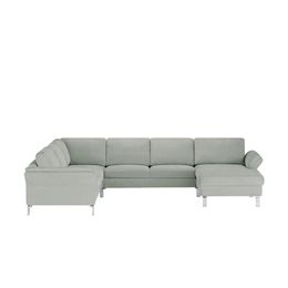Max Schelling Wohnlandschaft Maximum grau Maße (cm): B: 335 H: 86 T: 255.0 Sofas > Sofas nach Material > Stoffsofas » Sofa DE