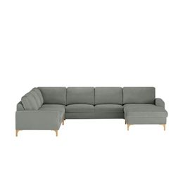 Max Schelling Wohnlandschaft Maximum grau Maße (cm): B: 333 H: 86 T: 253.0 Sofas > Sofas nach Material > Stoffsofas » Sofa DE