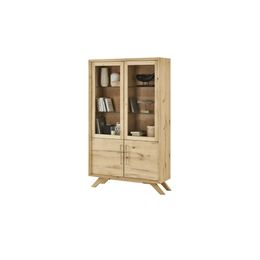Gray & Jones Doppelvitrine Cap Ferrat One holzfarben Ma&szlig;e (cm): B: 120 H: 205 T: 43.0 &raquo; M&ouml;bel Kraft