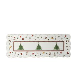 Peill & Putzler Peill+Putzler Servierplatte Weihnachtsgeschirr Santa mehrfarbig Porzellan Maße (cm): B: 14 H: 1,2 » Möbel Kraft