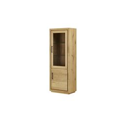 Gray & Jones Vitrine Black Coast One holzfarben Ma&szlig;e (cm): B: 70 H: 190 T: 42.0 &raquo; M&ouml;bel Kraft