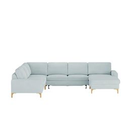 Max Schelling Wohnlandschaft Maximum blau Maße (cm): B: 333 H: 86 T: 253.0 » Möbel Kraft