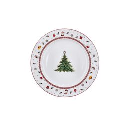 Peill & Putzler Peill+Putzler Keksteller Weihnachtsgeschirr Santa mehrfarbig Porzellan Ø: 30.0 » Möbel Kraft