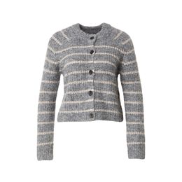 V&eacute;ro Moda Vero Moda Strickjacke 'VMAWESOME' Damen Gr&ouml;&szlig;e M beige / dunkelgrau