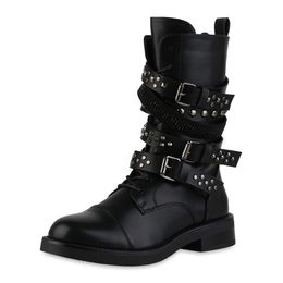VAN HILL Stiefel ' Madison ' Damen Größe 36 schwarz Winterschuhe