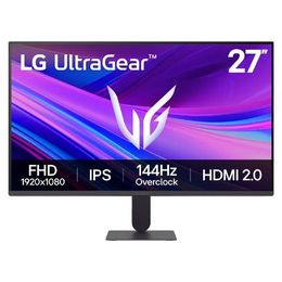 LG UltraGear&trade; G4 27 &Prime; FullHD IPS GamingMonitor mit 144 Hz (&uuml;bertaktet) NVIDIA GSYNC&reg; kompatibel, sRGB 99% (Typ.) 27G411AB