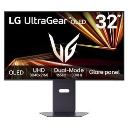 LG 32 &Prime; UltraGear&trade; GX8 DualMode OLED 4KUHD GamingMonitor 32GX850A mit DualMode, 0,03 ms (GtG), DisplayHDR&trade; True Black 400 und GlareDisplay&trade; 32GX850AB