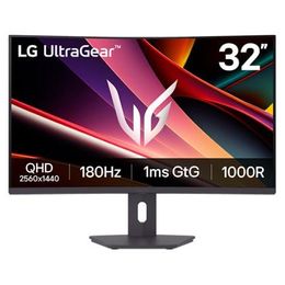 LG UltraGear&trade; Curved 32 &Prime; QHD GamingMonitor mit 180 Hz und 1 ms GtG 32G600AB