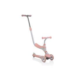 Byox Kinderroller Tristar 3 in 1 Roller Rutscher Schiebestange PU Räder ABEC-5 rosa