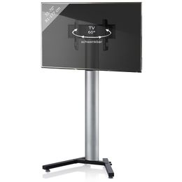 Vcm TV Standfuß 26-70 Zoll bis 30 kg VESA bis max. 600x400 Fernseh Ständer aus Alu TV Ständer Maße ca. H. 174 x B. 90 x T. 72 cm Fernsehstand Stadino Maxi