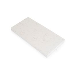 Moni Babybett-Martratze Snooze 140 x 70 x 10cm Rei&szlig;verschluss waschbar ab Geburt wei&szlig;